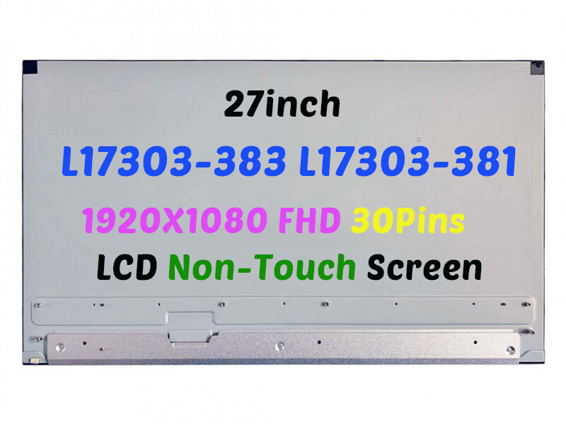 27in FHD LCD Screen Display Non-Touch for HP Pavilion 27-XA0013W L17303 ...