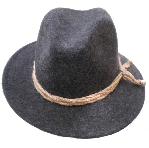 Herren Hut Trachtenhut Filzhut mit Kordel UNISEX Tiroler Wanderhut ...