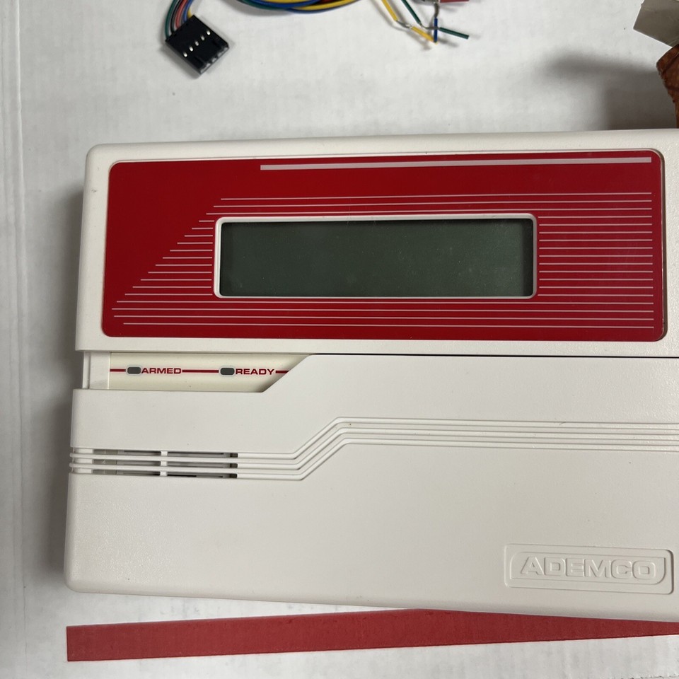 ADEMCO 6139r LCD Display Security Alarm Keypad NOS Custom English ...