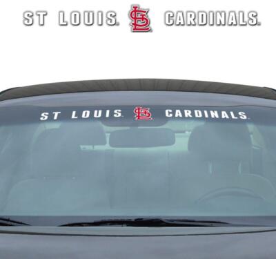 St Louis Cardinals Auto Windshield Decal [NEW] Car Wind Shield Sticker ...