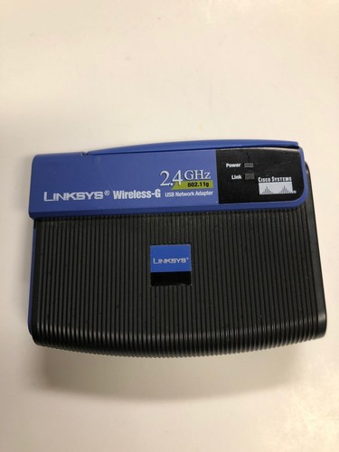 Linksys USB Network Adapter WiFi Wireless-G Broadband Router 2.4 GHz ...