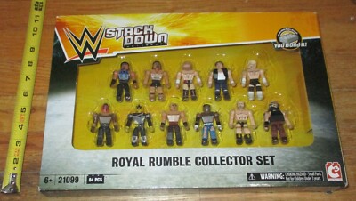 2015 WWF WWE Stack down Royal Rumble 11 Wrestling figure set Cody ...