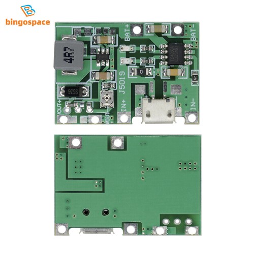 Battery Charger Board DC 3.7V 4.2V Step Up 18650 Li-ion Boost Module ...