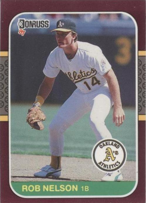 1987 Donruss Opening Day - Rob Nelson #25 (RC) for sale online | eBay