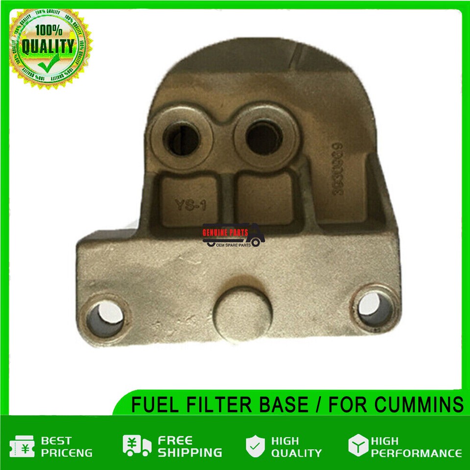 Fuel filter base 3355027 For Cummins 4B3.9 6A3.4 6B5.9 B4.5 3355027 | eBay