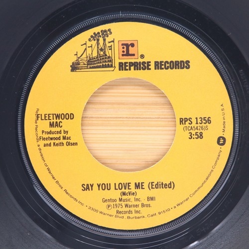 FLEETWOOD MAC - SAY YOU LOVE ME / MONDAY MORNING - ROCK POP 45 REPRISE ...