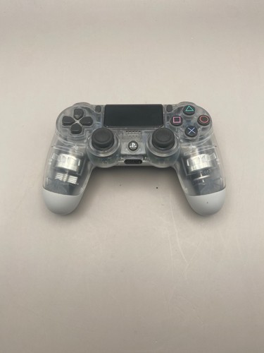 Sony PS4 DualShock 4 Wireless Controller -Crystal Clear (CUH-ZCT2U) -Genuine OEM | eBay