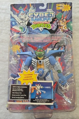 Teenage Mutant Ninja Turtle Cyber Samurai Raph Raphael Figure TMNT 1989 ...