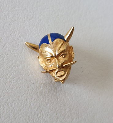 VINTAGE Devil Head Pin Brooch - Sinister Classic - Satan Demon * | eBay