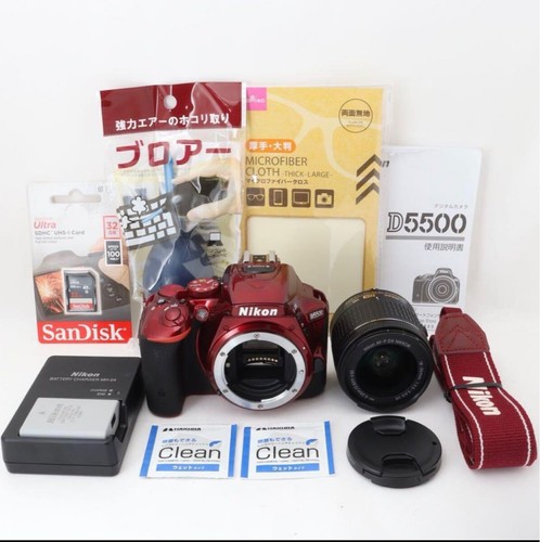Nikon D5500 red 737613 | eBay