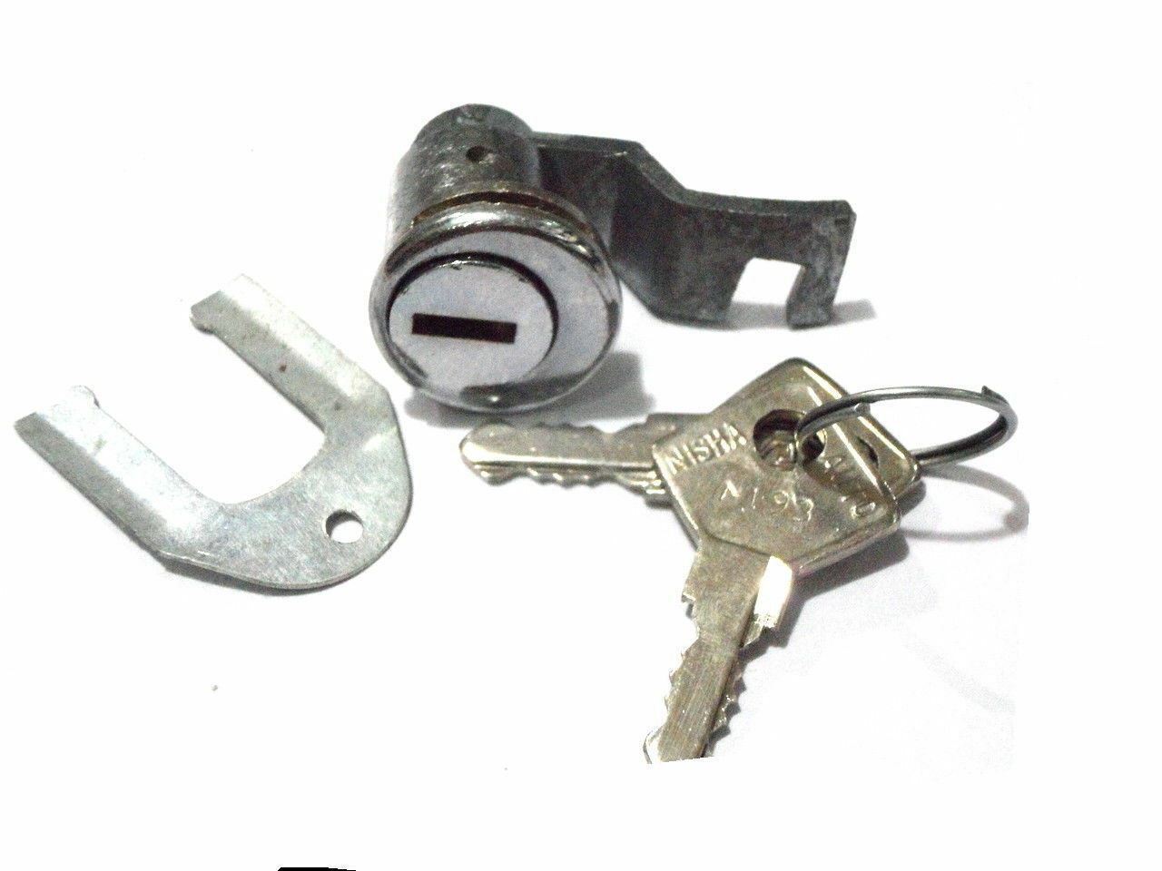 Brand New Vespa Tool Lock / Side panel lock Chrome Vespa VNA,VNB,Sprint ...