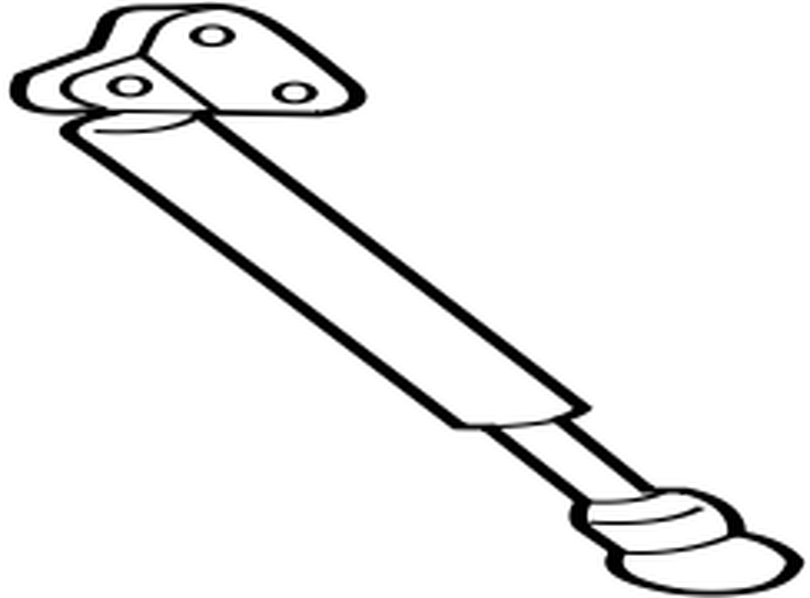 68960-69145 Toyota Stay assy, back door, lh 6896069145, New Genuine OEM ...