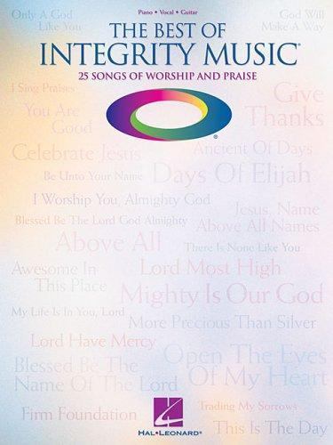 The Best of Integrity Music: 25 Songs of Worship- paperback ...
