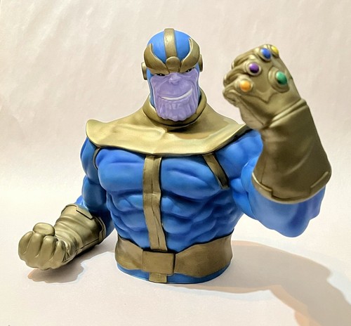 THANOS - Marvel Disney PVC Bust Coin Piggy Bank by Monogram - Infinity ...