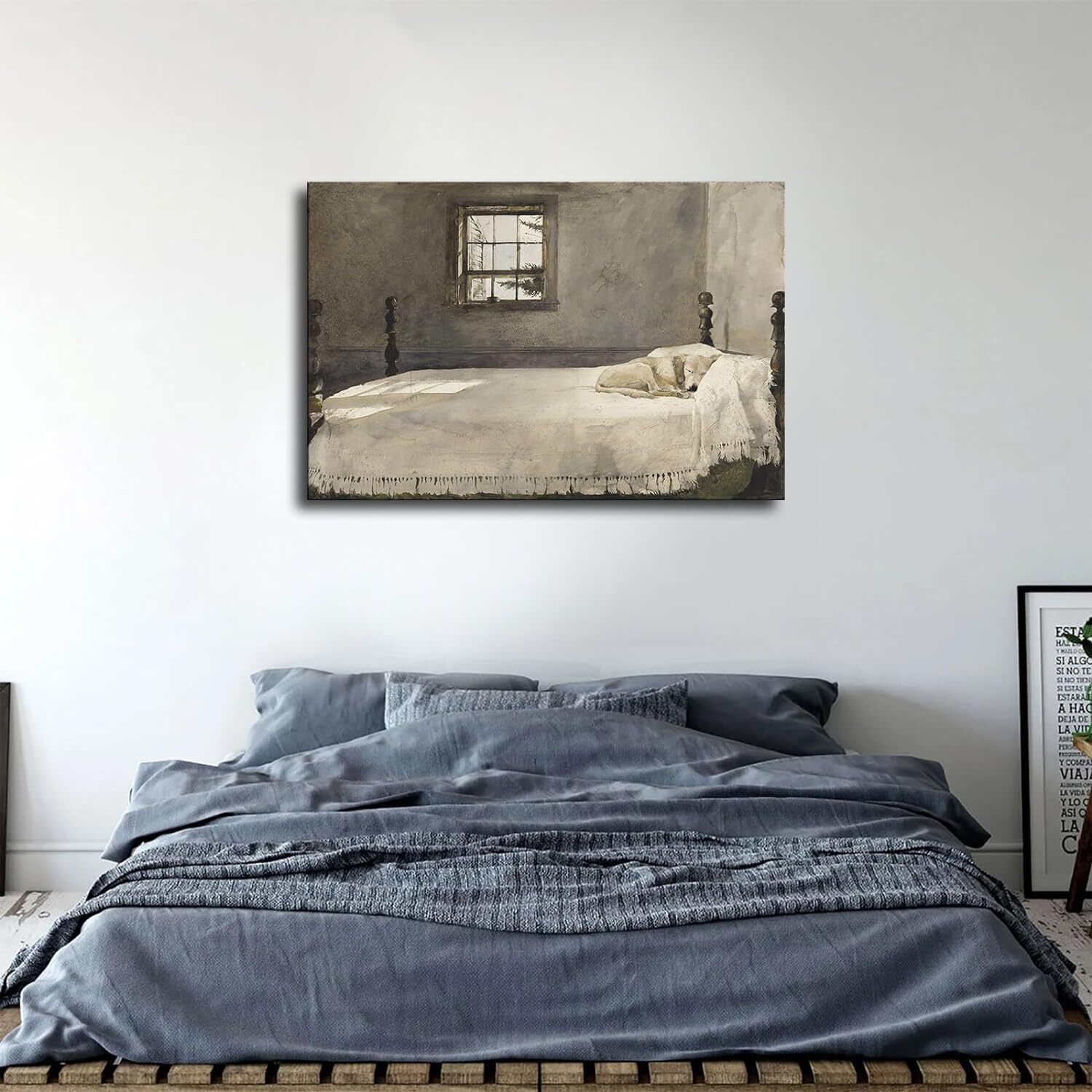 Andrew Wyeth Master Bedroom Poster Picture HD Canvas Print Famous Artwork | eBay