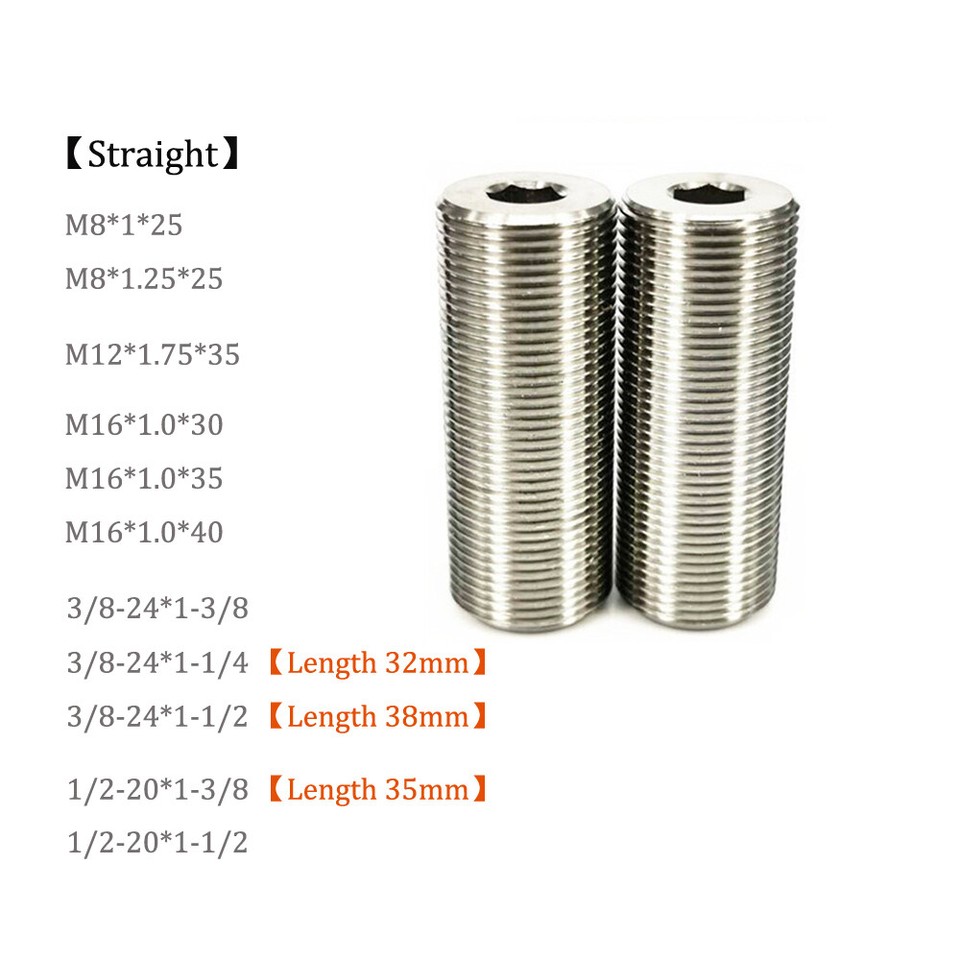 TC4 titanium alloy Thread Conversion Screws M8 M10 M12 M16 M18 | eBay