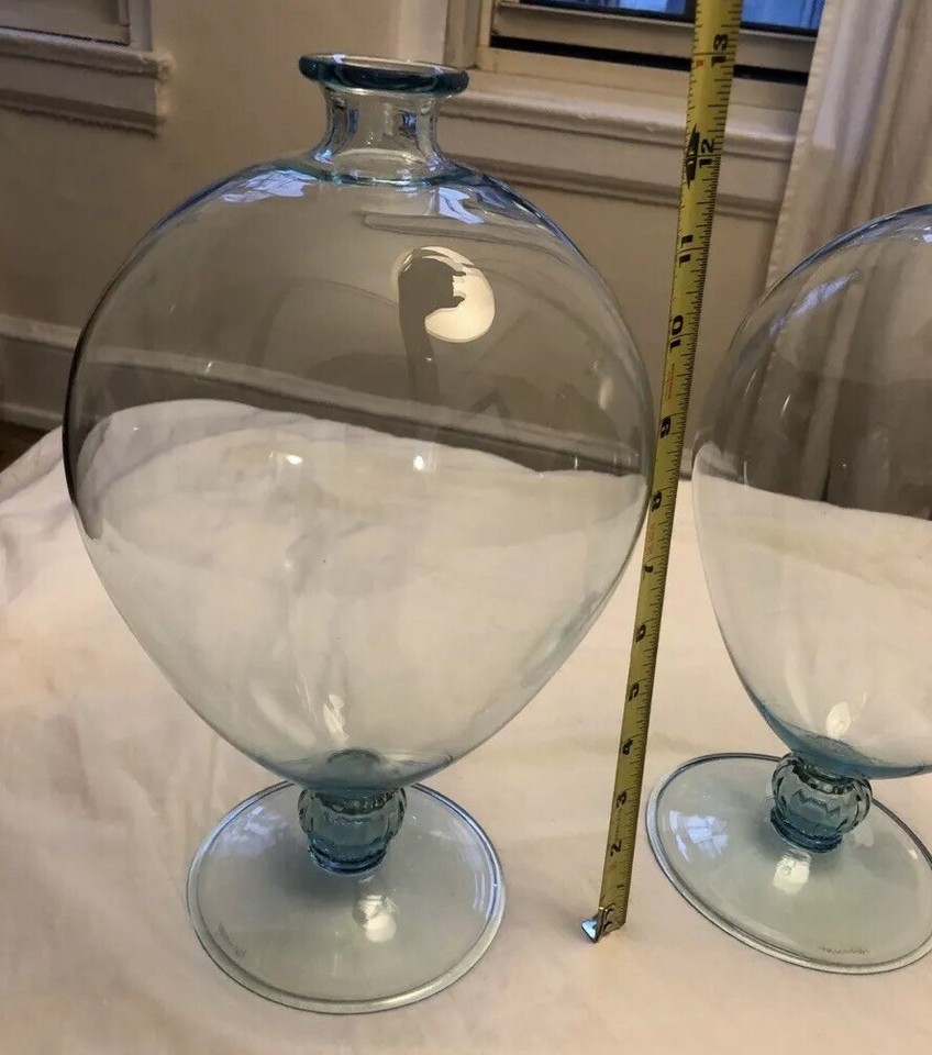 Venini VERONESE HAND BLOWN GLASS VASES - PAIR, LIMITED EDITION, | eBay