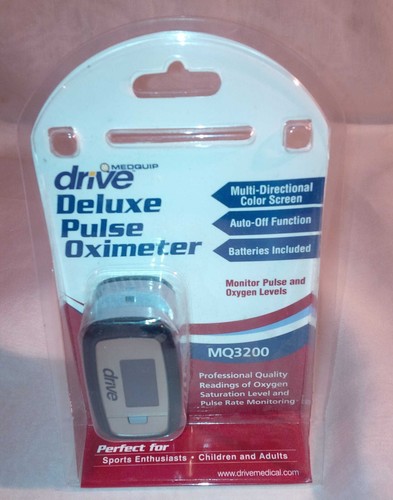 Drive+Medical+MQ3200+View+SpO2+Deluxe+Pulse+Oximeter for sale online | eBay