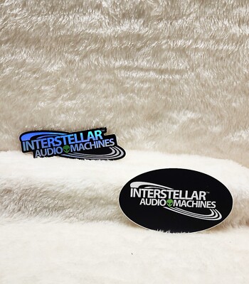 Interstellar Audio Machines Sticker Set | eBay