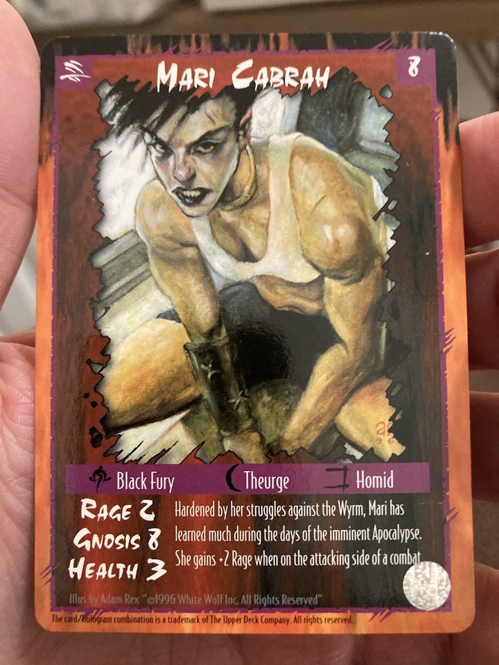 Rage CCG Mari Cabrah - Legacy of the Tribes Rare PWE Tracking | eBay