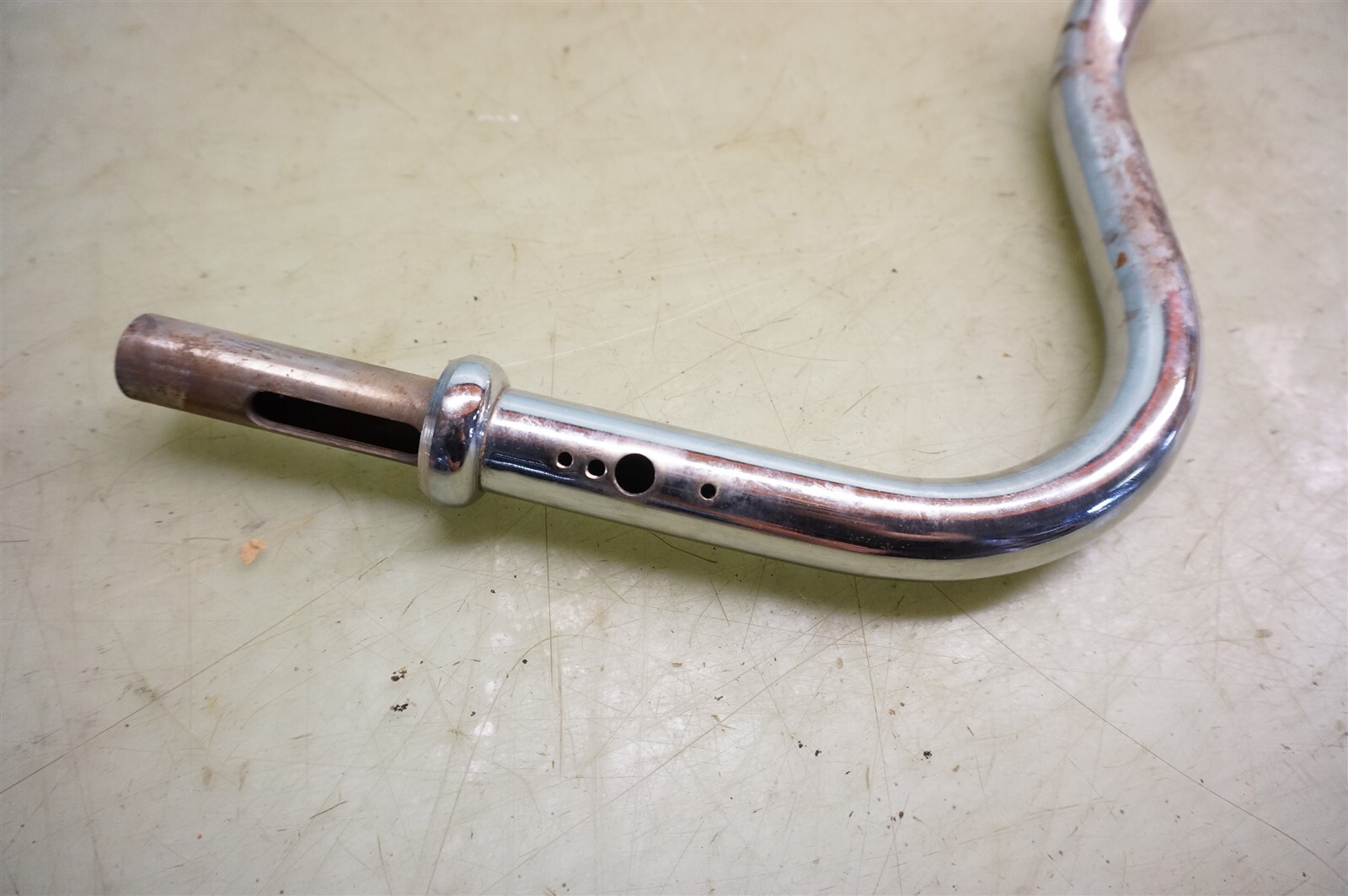Harley Handlebar buckhorn bare right NOS XLCH Sportster 1965 900 ...