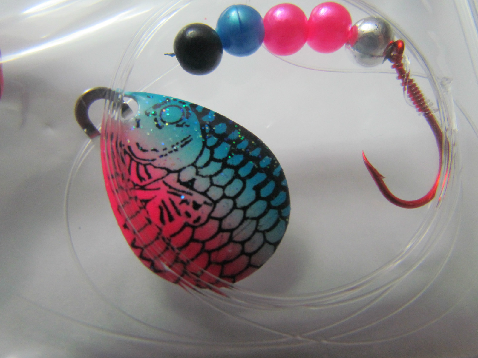 5 Spinner Rigs Leech Minnow Crawler Harness Walleye, Bass, Pike ...