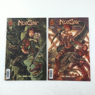 NeoZoic #6 #7 Lot (2008 Red 5) Low Print Series Comics | eBay