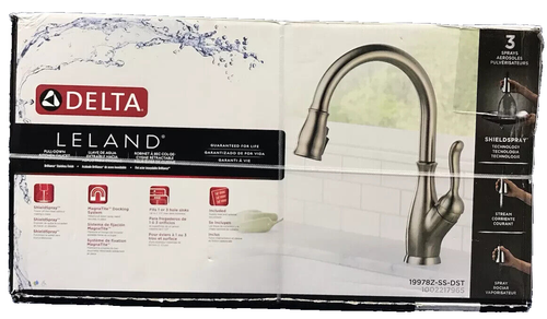 NEW Delta Leland Single-Handle Pull-Down Sprayer Kitchen Faucet with ...