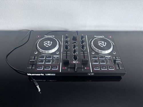 Numark Party Mix USB 2 Channel DJ Controller with Built-in Light Show ...