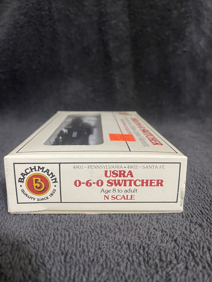 Bachmann USRA 0-6-0 Switcher No. 3283 Santa Fe N scale | eBay