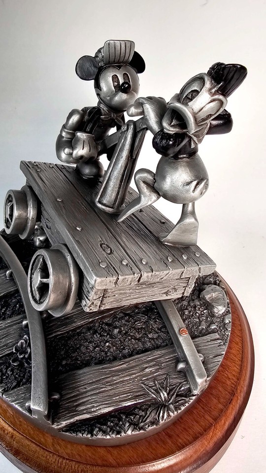 Rare! Disney Showcase 1995 Mickey & Donald "Riding the Rails" Fine ...