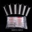 550 Pcs Extra Long C Curve Tapered Square False Nail Tips Acrylic Half ...