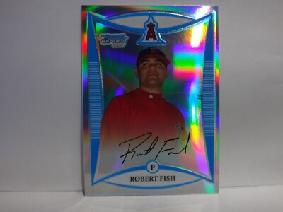 2008 Bowman Chrome Prospects Refractors Baseball Card #BCP142 Robert ...