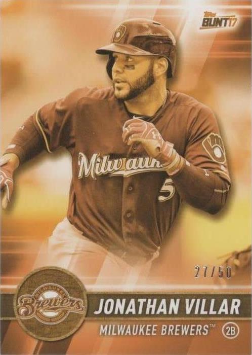 2017 Topps Bunt - Jonathan Villar #62 Orange /50 for sale online | eBay