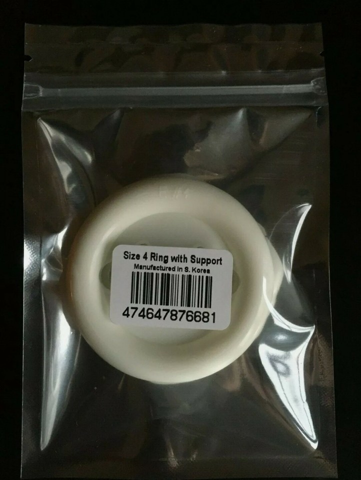 Pessary Ring With Support Size 4, 100% Silicone, Prolapse, Incontinence ...