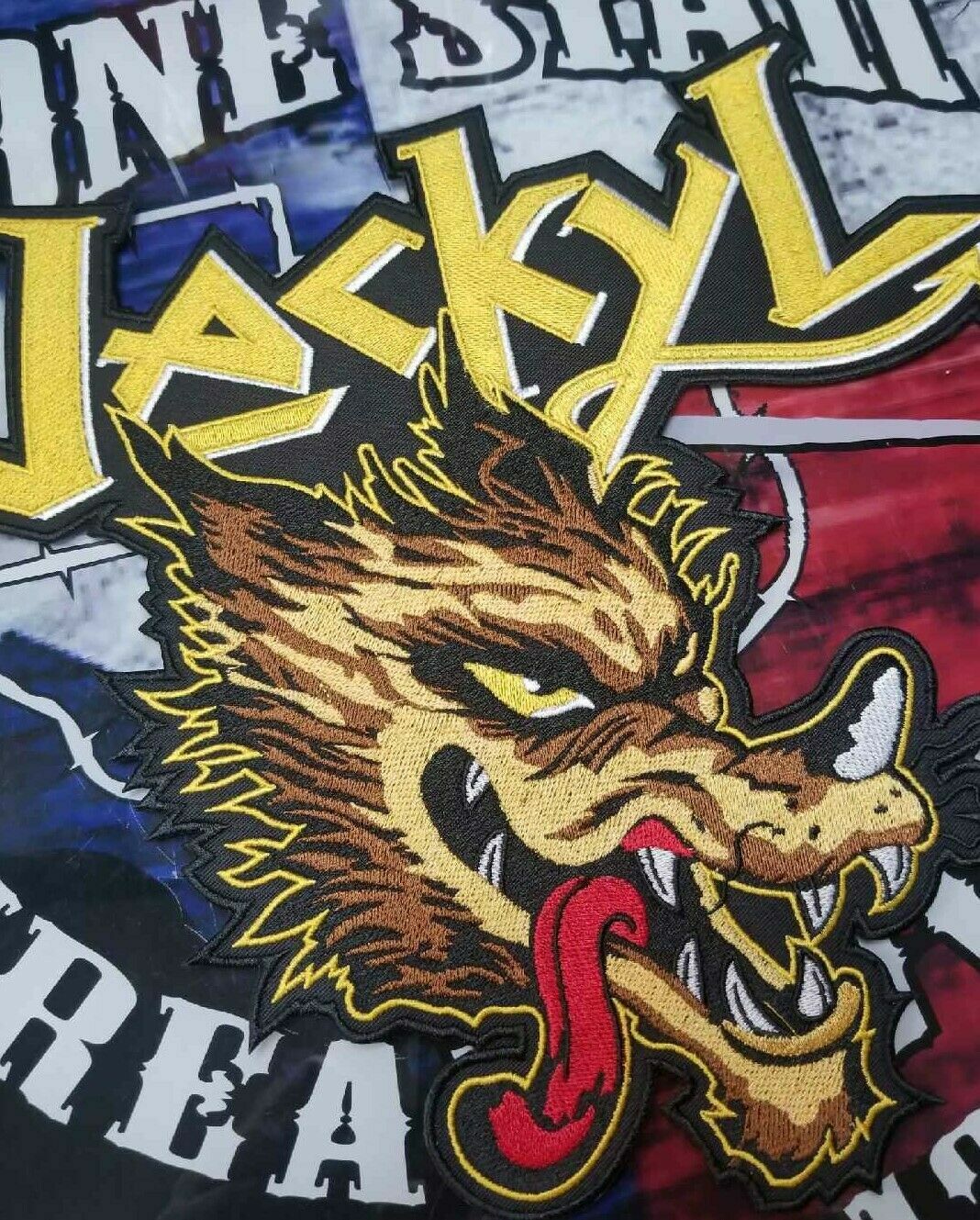 LARGE EMBROIDERED JACKYL ROCK BAND JB PATCH (Please Read Ad) | eBay