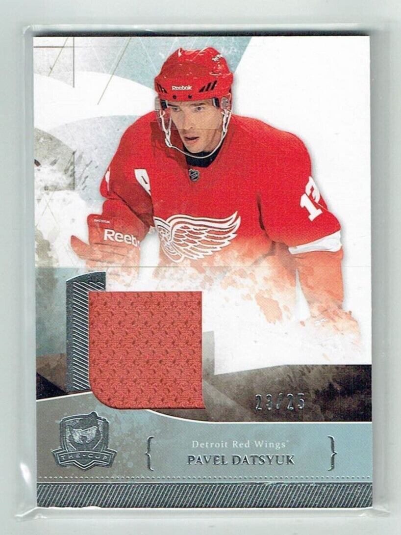 10-11 UD Upper Deck The Cup Pavel Datsyuk /25 Jersey HOF | eBay