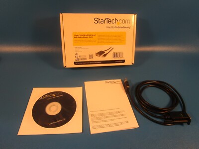 StarTech ICUSB232FTN, USB to Null Modem Serial Adapter Cable | eBay