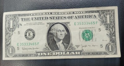 1963 B $1 Dollar bill Joseph W. Barr. Very Fine Condition. | eBay