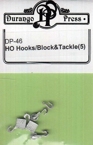 Durango Press HO Hooks, Block and Tackle pkg(5) DP-46 | eBay
