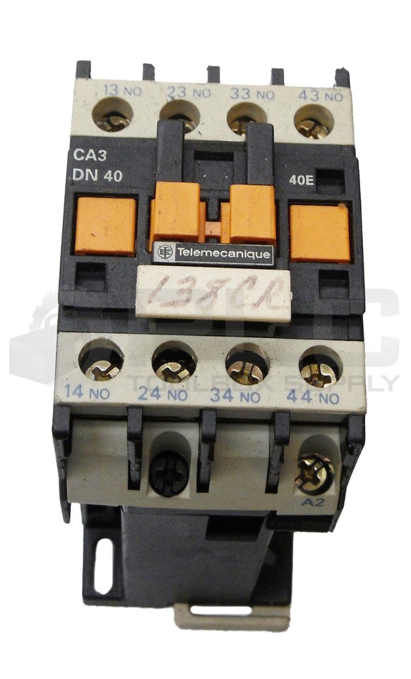 LOT OF 3 TELEMECANIQUE CA3 DN40 CONTROL RELAY 10A 600VAC | eBay