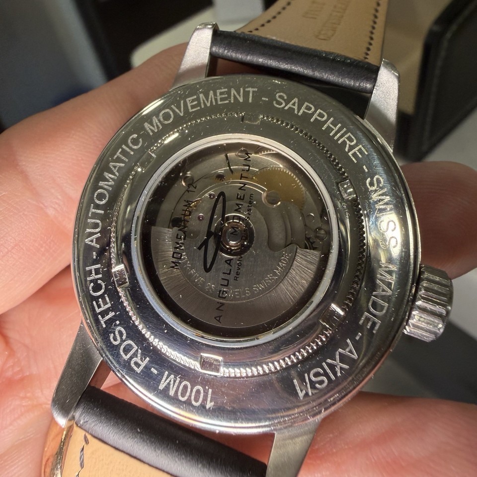 Angular Momentum 12 Axis/1 Revolving Disk Automatic 25J Men's 42mm ...