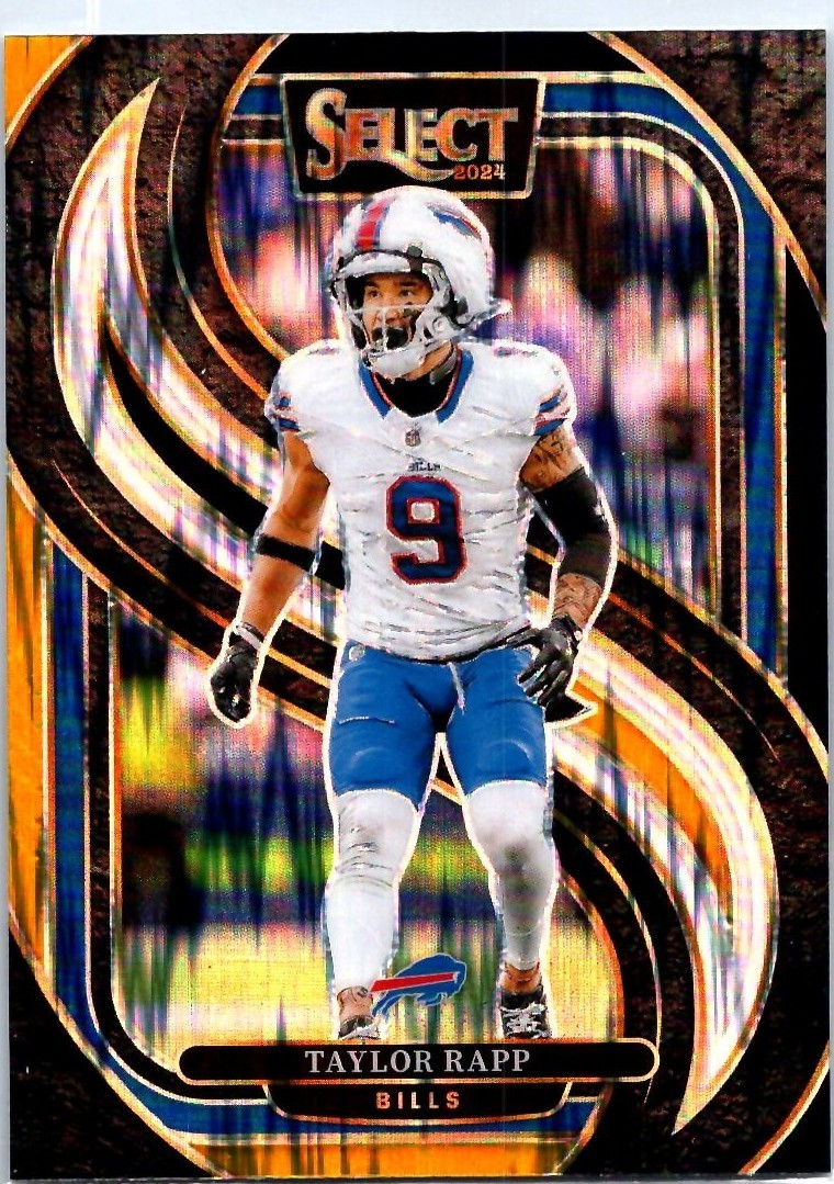 2024 Panini Select - Premier Level Taylor Rapp #195 Black & Gold Shock ...