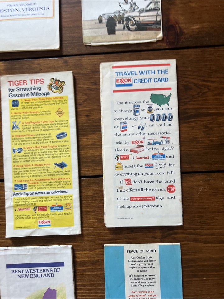 Lot of 12 Vintage US States Road Maps Years Range 72-76 | eBay