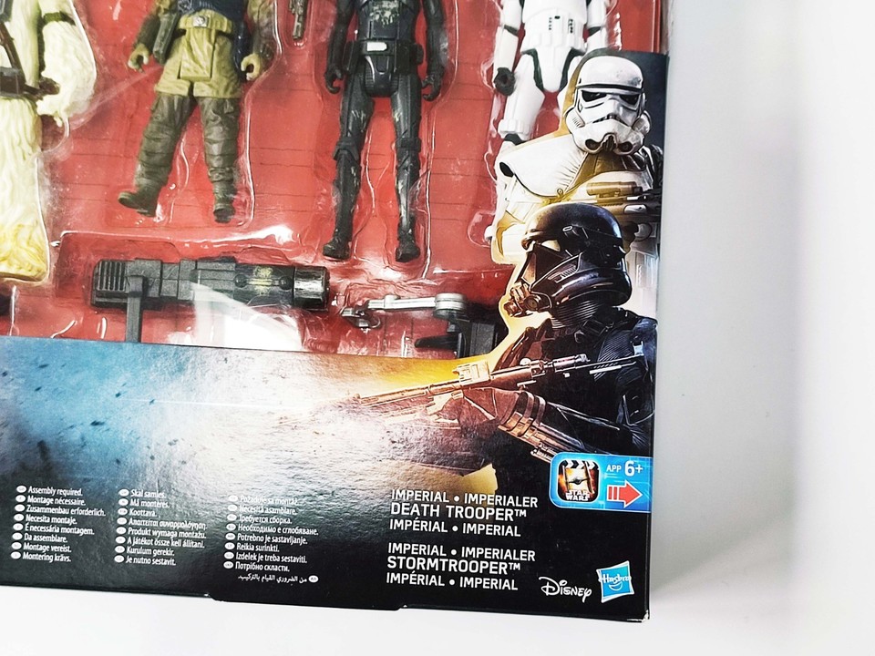 HASBRO STAR WARS - ROGUE ONE 4 FIGURE SET PAO MOROFF DEATH TROOPER ...