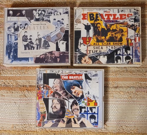 The Beatles - ANTHOLOGY - 1, 2 & 3 CD Box Sets - 6 Discs (1996 Apple ...