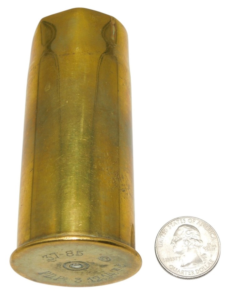 Original WWI French France Artillery Shell 1914 37-85 Trench Art DR1 | eBay