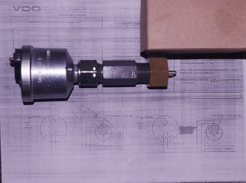 VDO Diesel Tachometer Generator 340.808/1/1 340-001 340001 Tach RPM ...