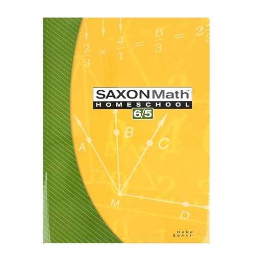 Saxon Math 6/5: Homeschool, - Paperback, by Hake Stephen; Saxon ...