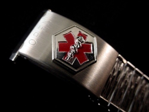 Speidel Medilog Vintage Watch Band Stainless Steel, 3/4 Inch Spring ...